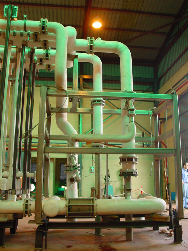 High pressure micro filtration rack - Grupohpt English