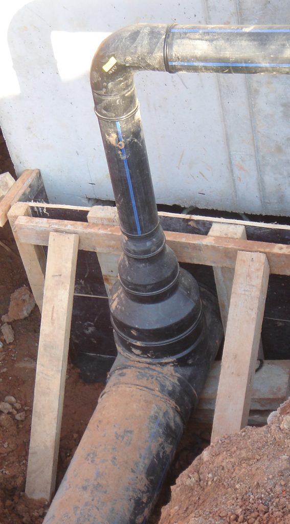 Installation of fire protection system in PE100 material - Grupohpt English